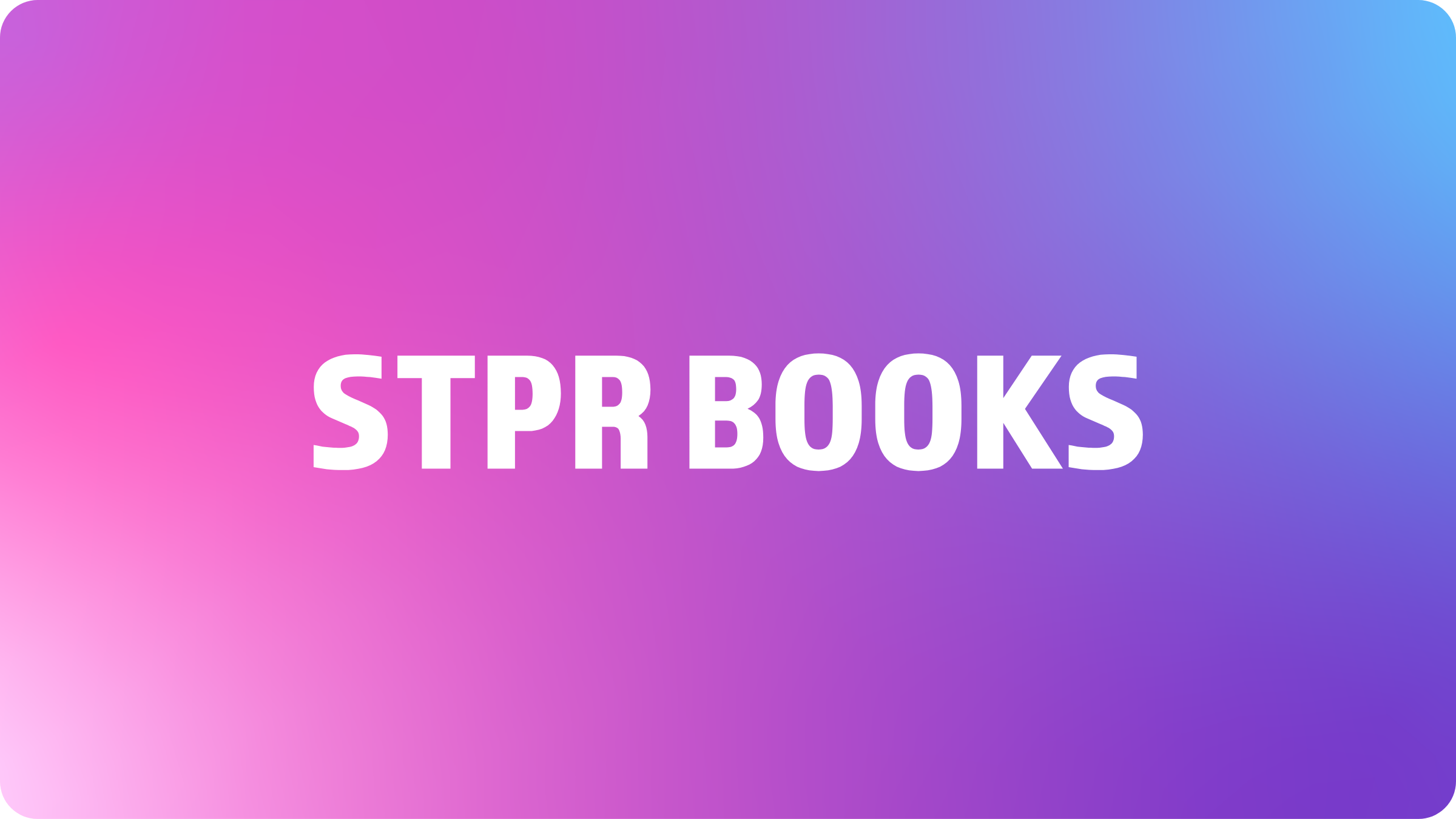 STPR BOOKS｜STPR ONLINE STORE